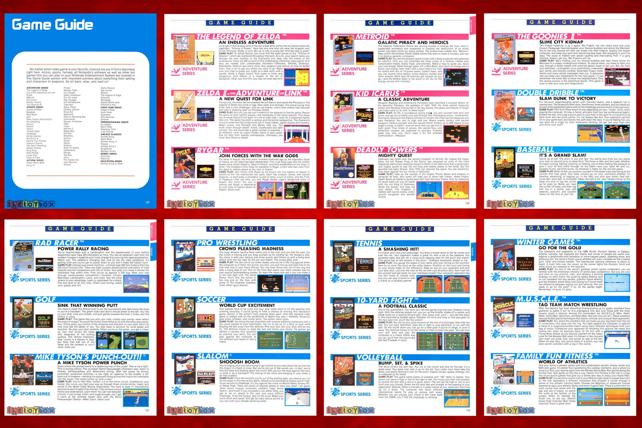 The Toy Box: The Official Nintendo Player's Guide