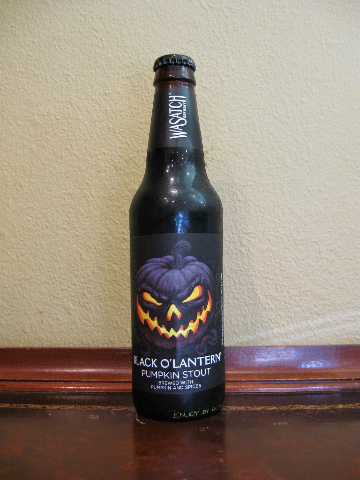 Doing Beer Justice: Wasatch Black O'Lantern Pumpkin Stout
