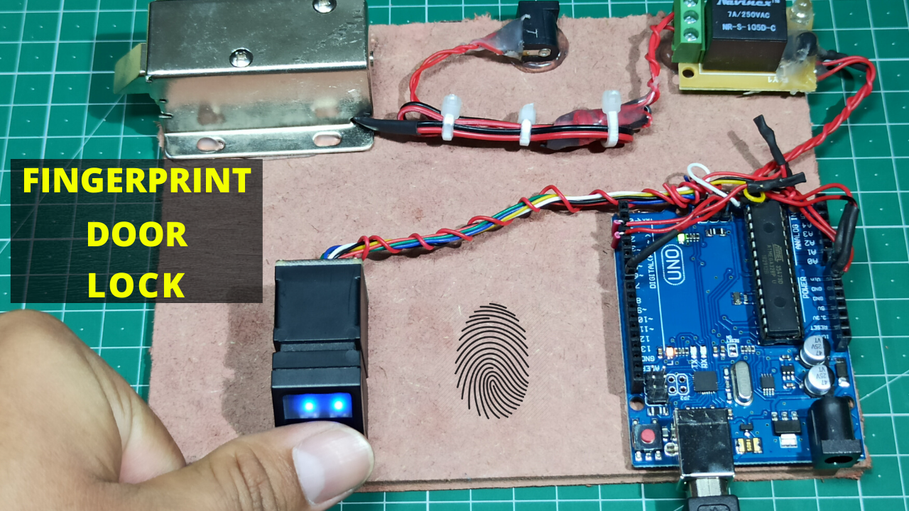 Make Fingerprint Door Lock