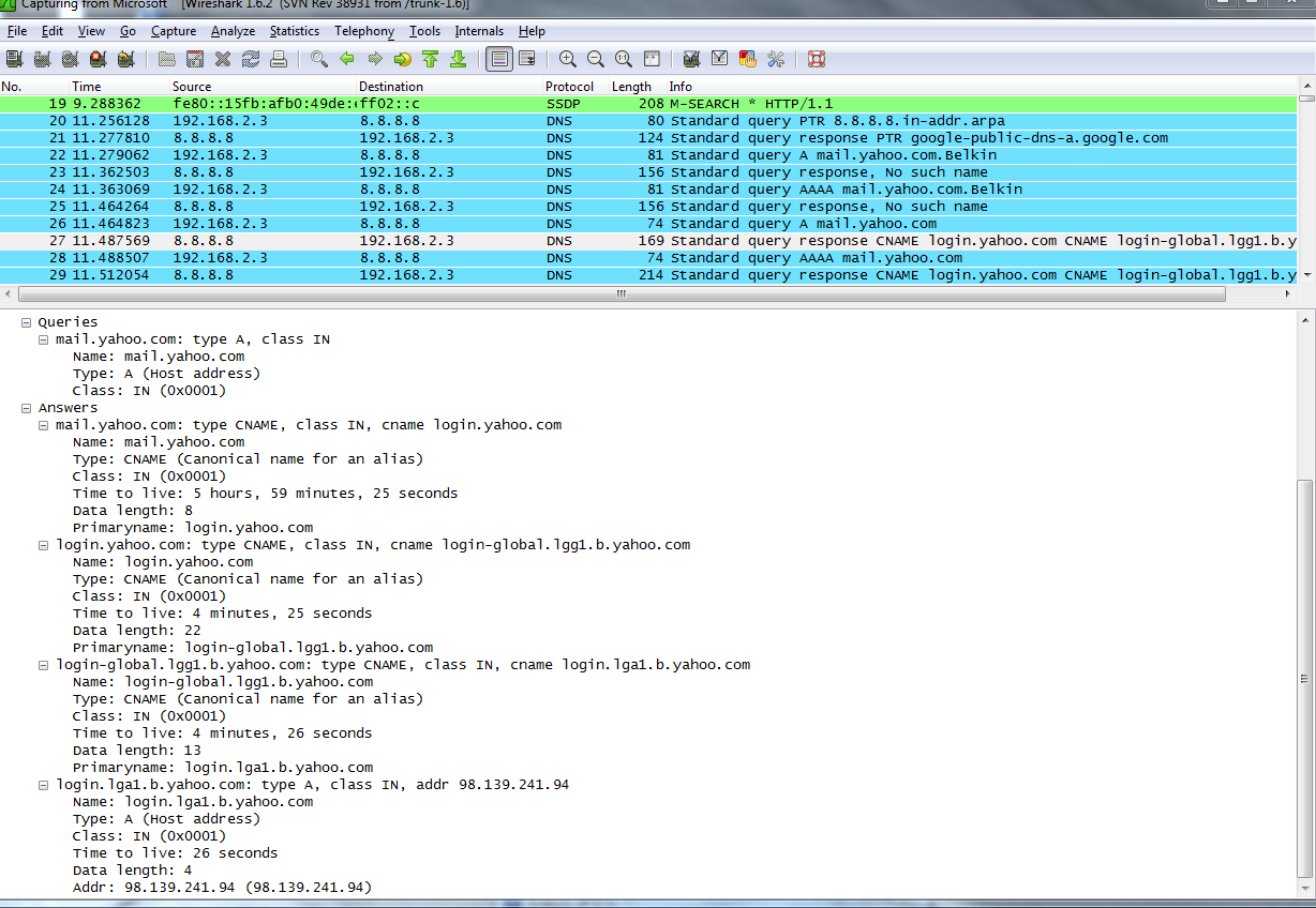 Wireshark 16 Wireshark Lab Dns Domain Name System