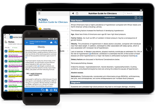 PCRM’s Nutrition Guide for Clinicians