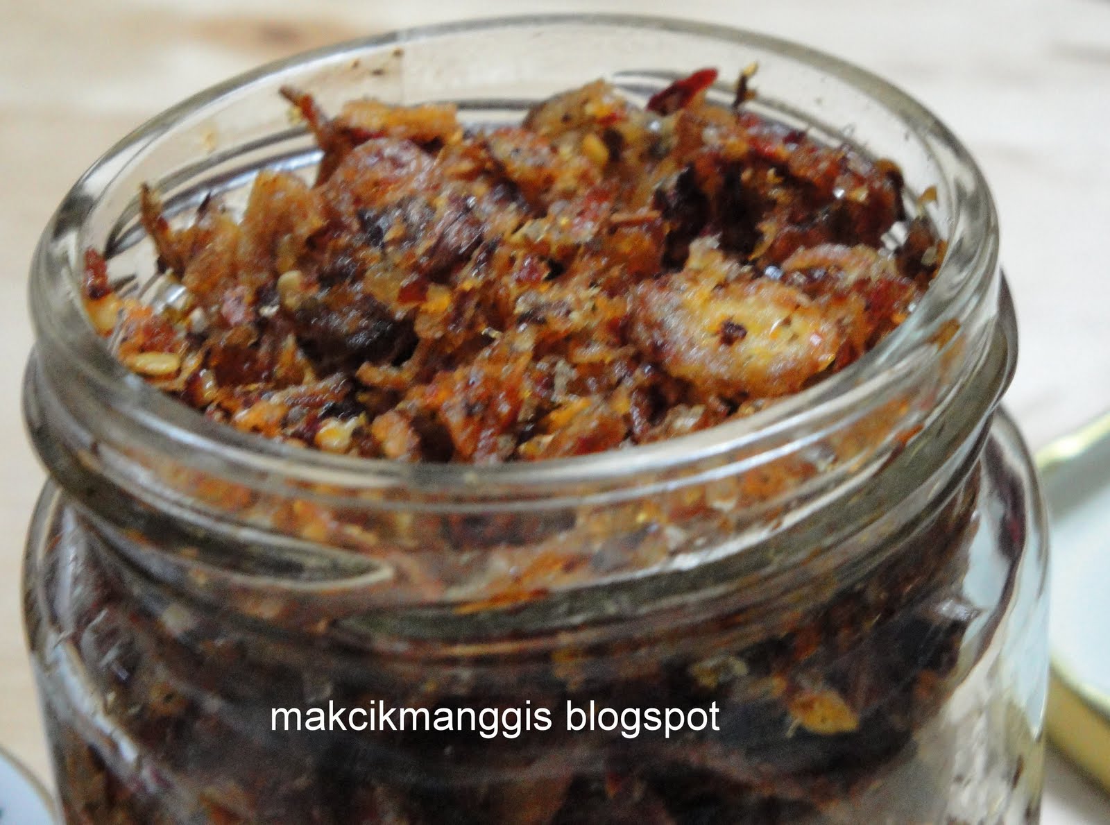 sambal kering udang geragau - X nak gemuk