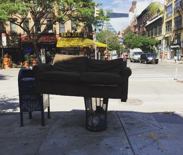 EV Grieve: Discarded couch of the day