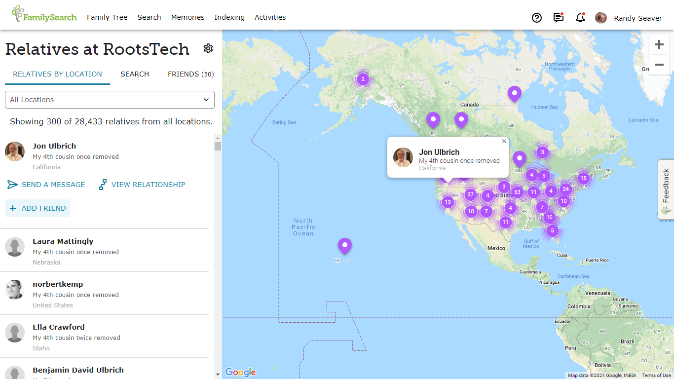 Genea-Musings: "Relatives at RootsTech" App at RootsTech Connect 2021 ...
