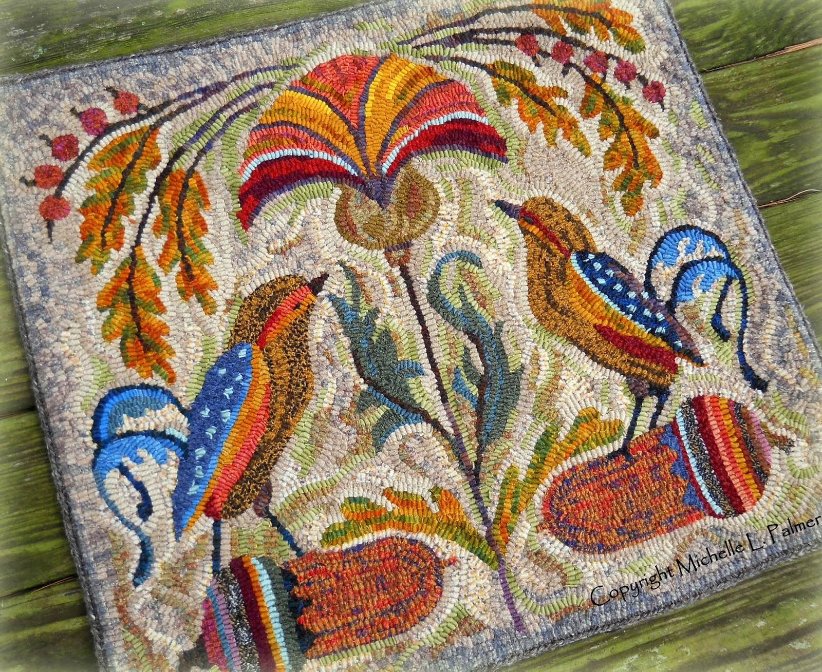 Michelle Palmer: Michelle Palmer Rug Hooking Week