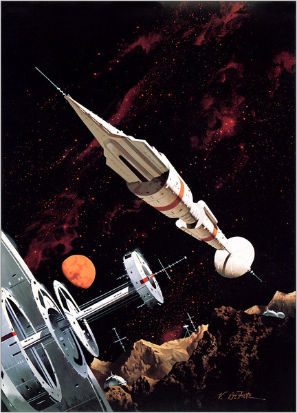 space1970: 70's Space Art by Vincent DiFate