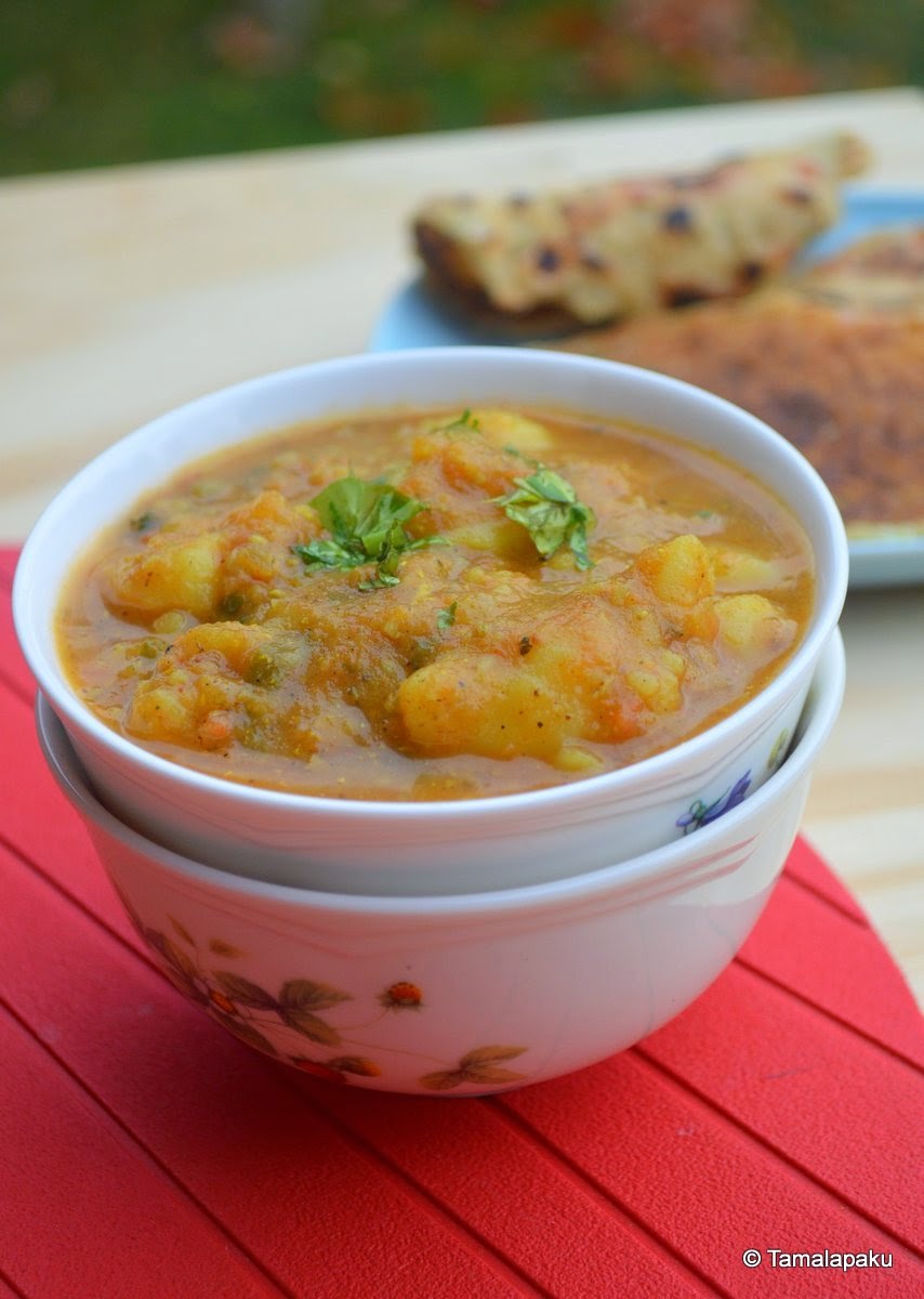 Rasedar Aloo ~ Tamalapaku