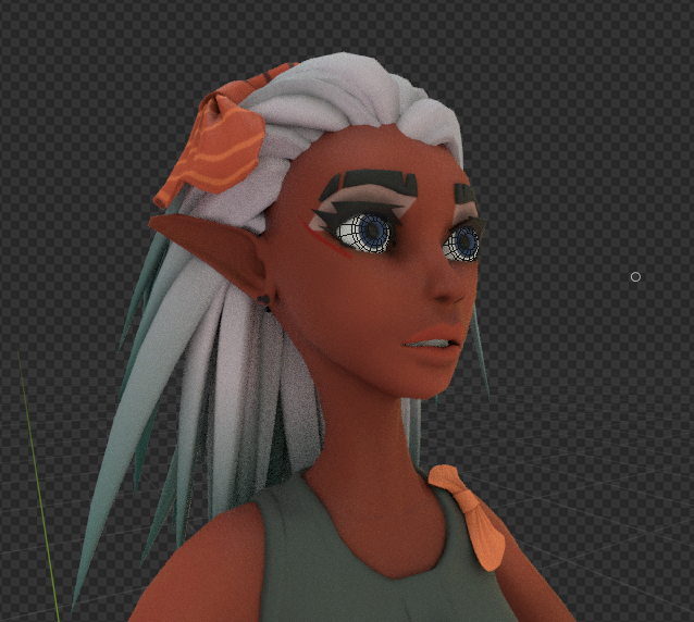 Disco Elf Corel - or how to make a stylized character