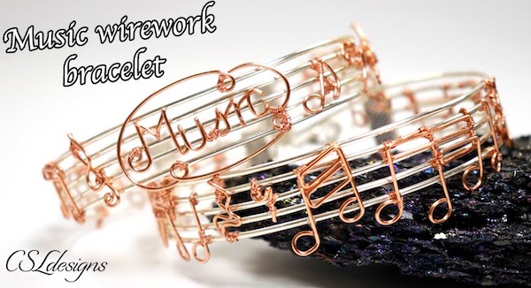 Wire Music Notes Jewelry Tutorials / The Beading Gem