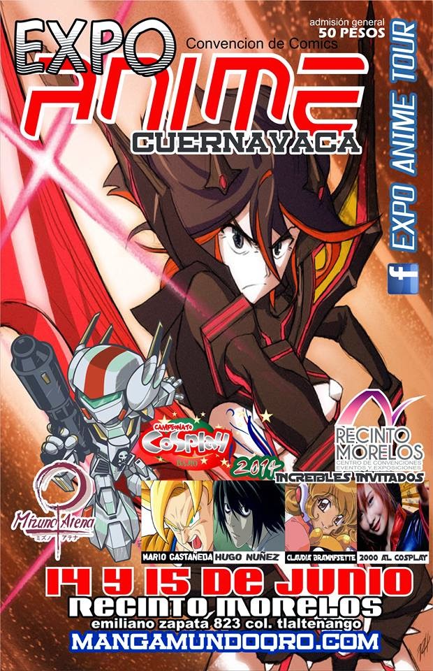 El Templo del Monje Miroku: Expo Anime Cuernavaca 2014, Morelos
