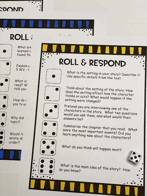 An Apple For The Teacher: Roll and Retell - Building Summarizing ...