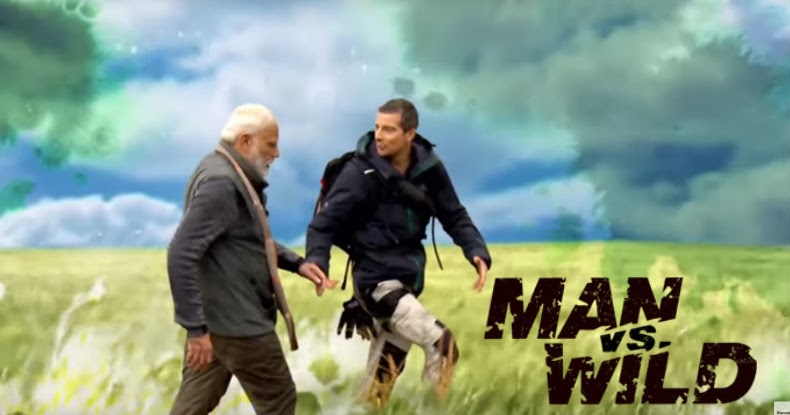PM says On His Journey In Discovery's "Man vs Wild" - Vtu Engineers