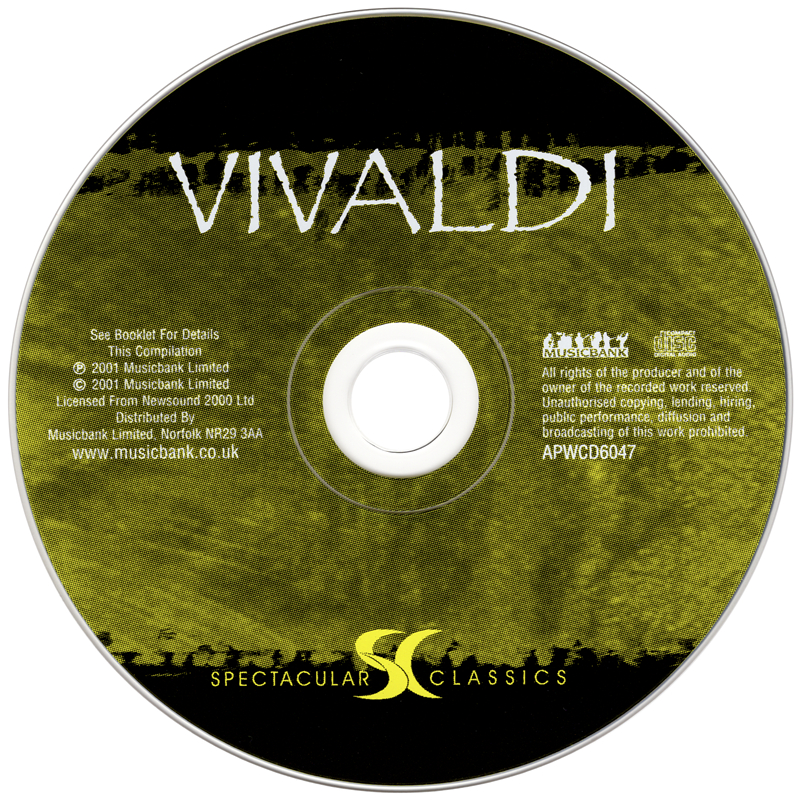 Chia sẻ âm nhạc: Music Bank - Spectacular Classics CD38 - Vivaldi (NRG)