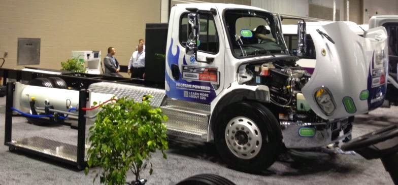 CleanFUEL USA: Freightliner Custom Chassis Corporation showcases ...