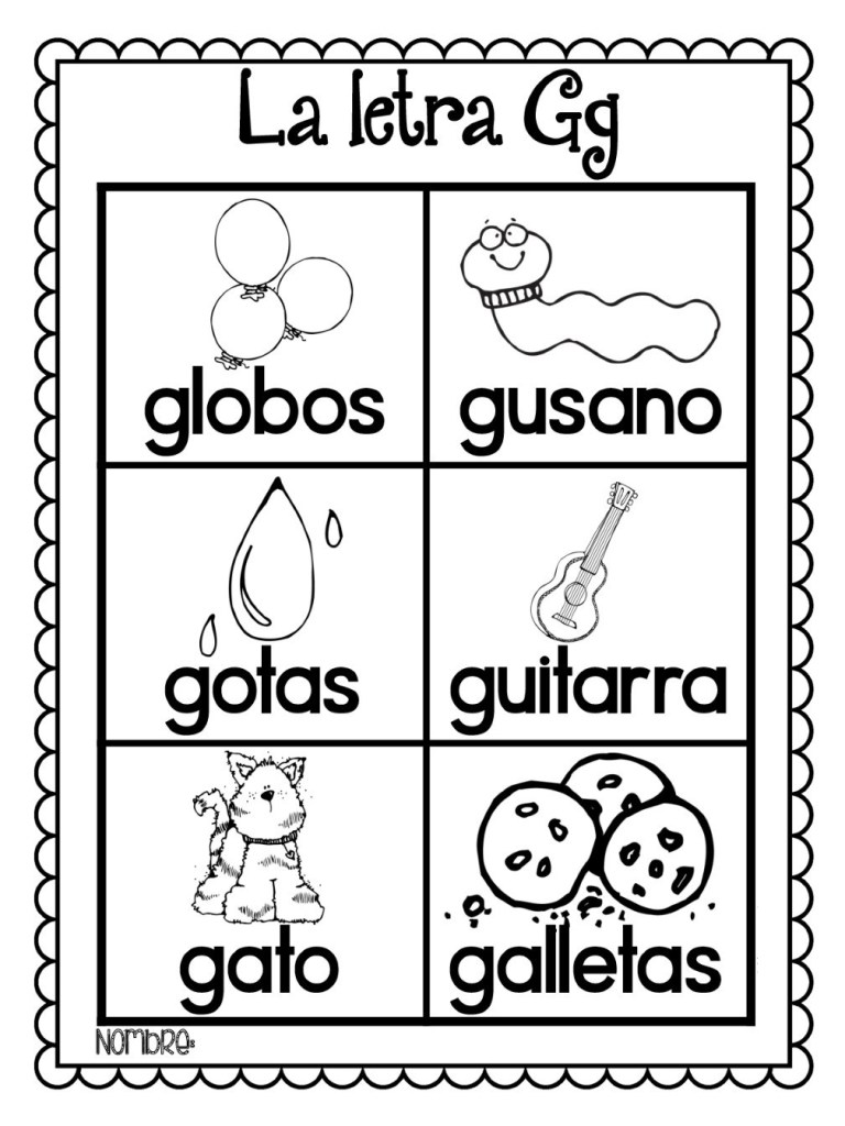 5e - El alfabeto español