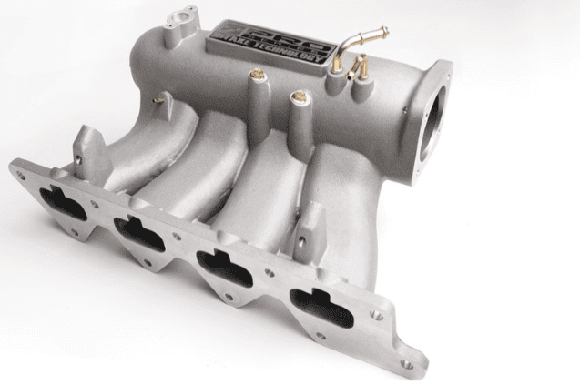 What does an intake manifold do?