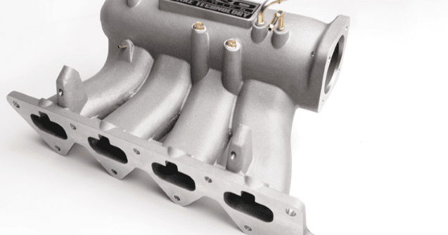 What does an intake manifold do?