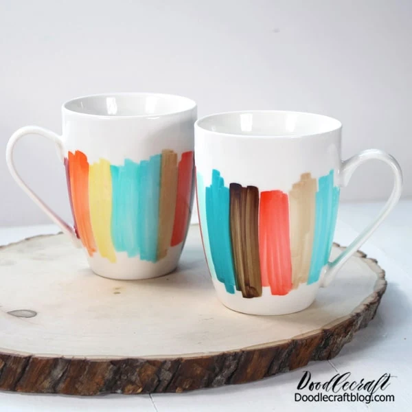 Autumn Mugs DIY with Tombow ABT PRO