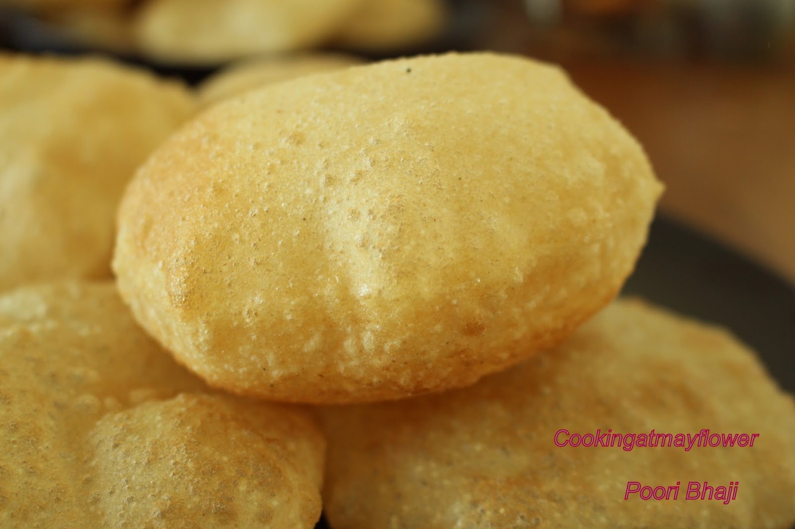 Cooking at Mayflower: Poori / How to make fluffy and soft pooris