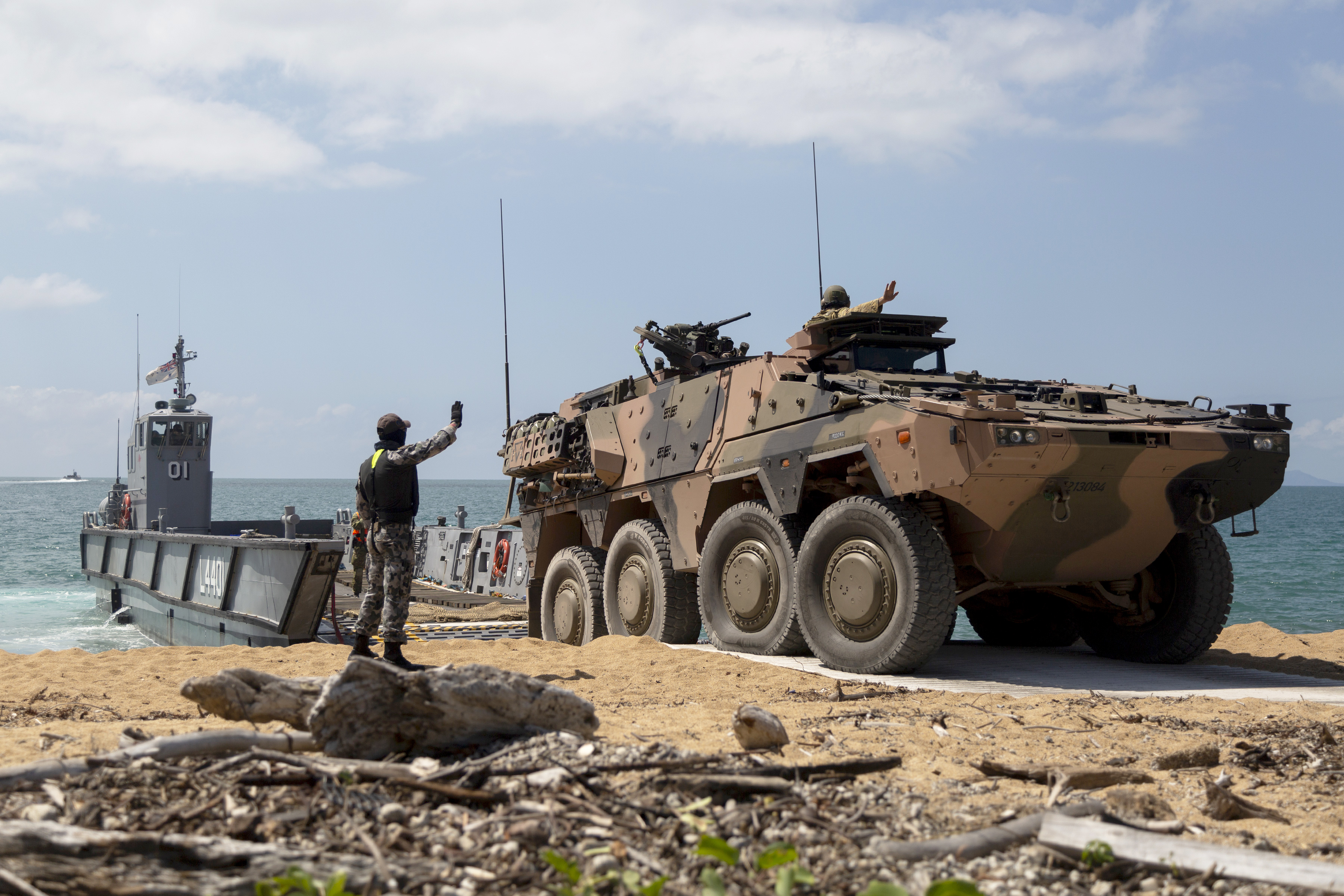 SNAFU!: Australian Army's Boxer ICV "takes the beach"! (Mega Pic Thread)
