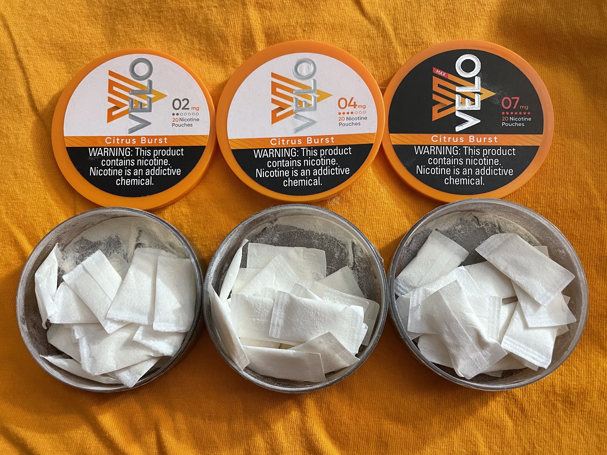Velo Nicotine Pouches (US/Mini Dry) Review - 21 July 2021.