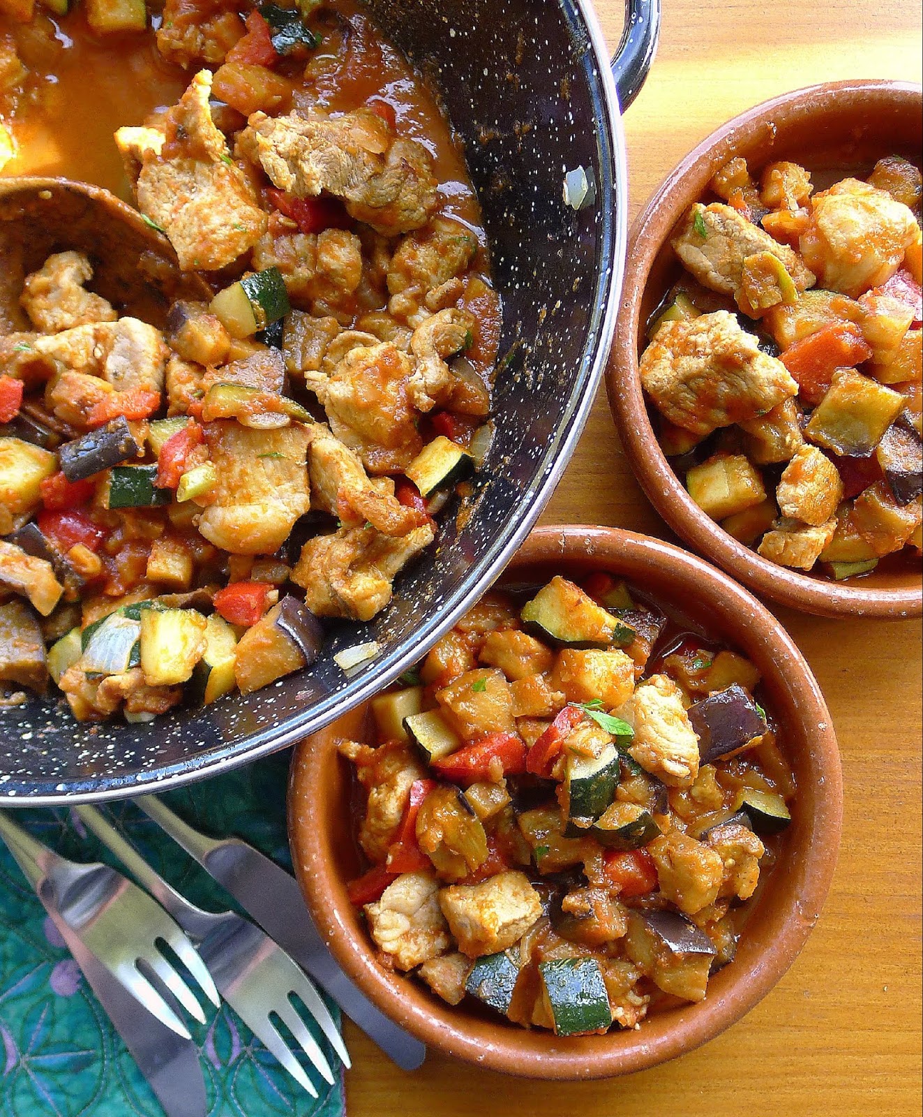 MY KITCHEN IN SPAIN: PISTO, A SUMMERTIME STEW