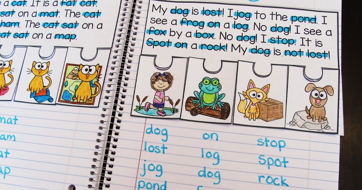 Miss Giraffe's Class: Phonics Fluency Notebooks