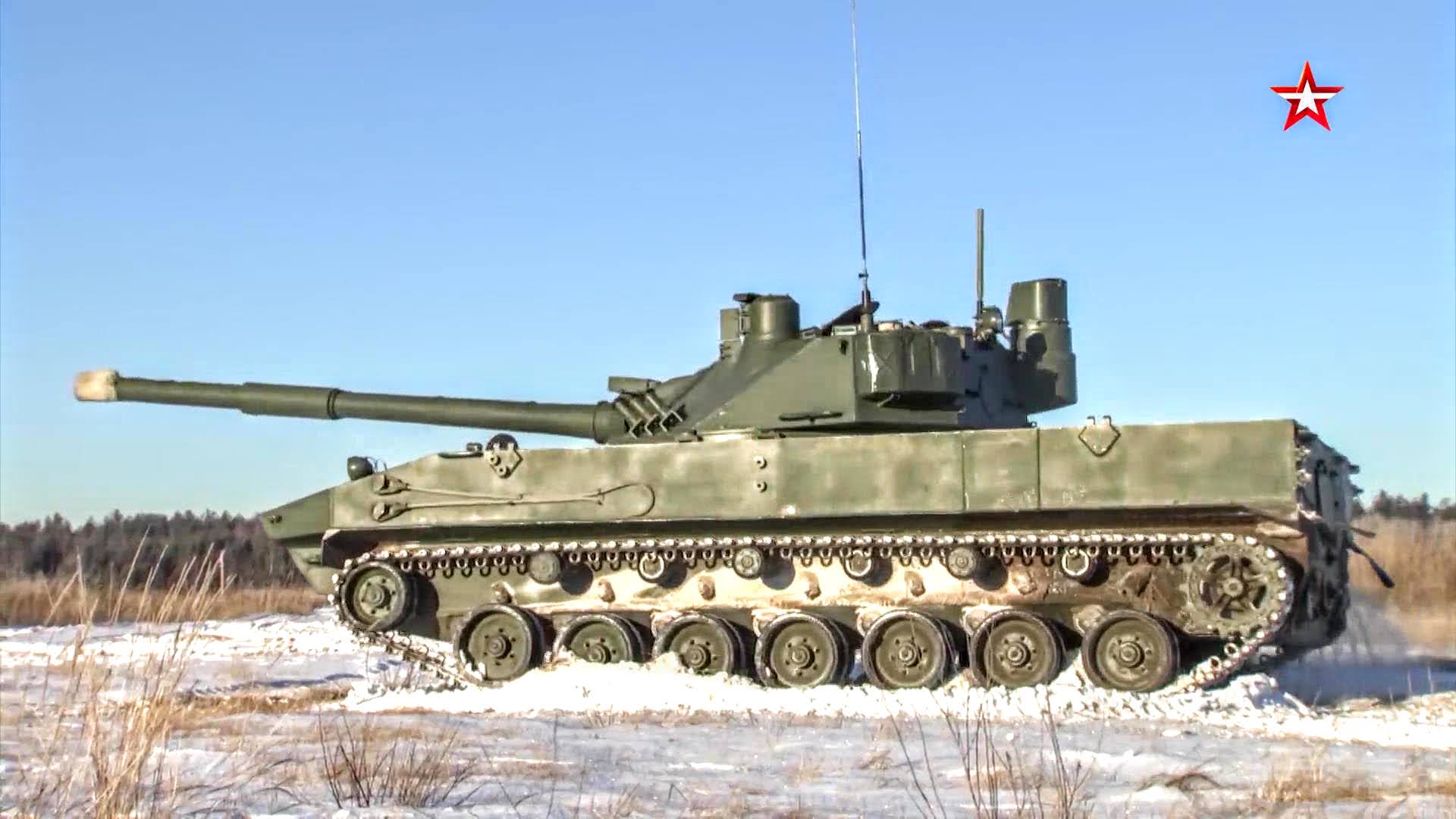 The Dead District: Footage of Sprut-SDM1 trials