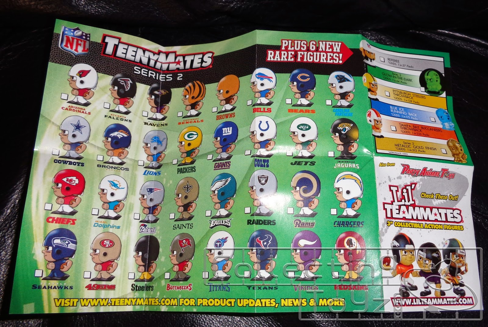 Collecting Toyz: NFL Teenymates Series 2 Mini Figures