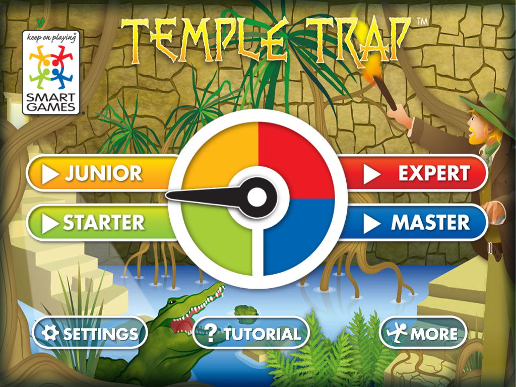 Nontrivial Games: Review: Temple Trap for iPhone and iPad