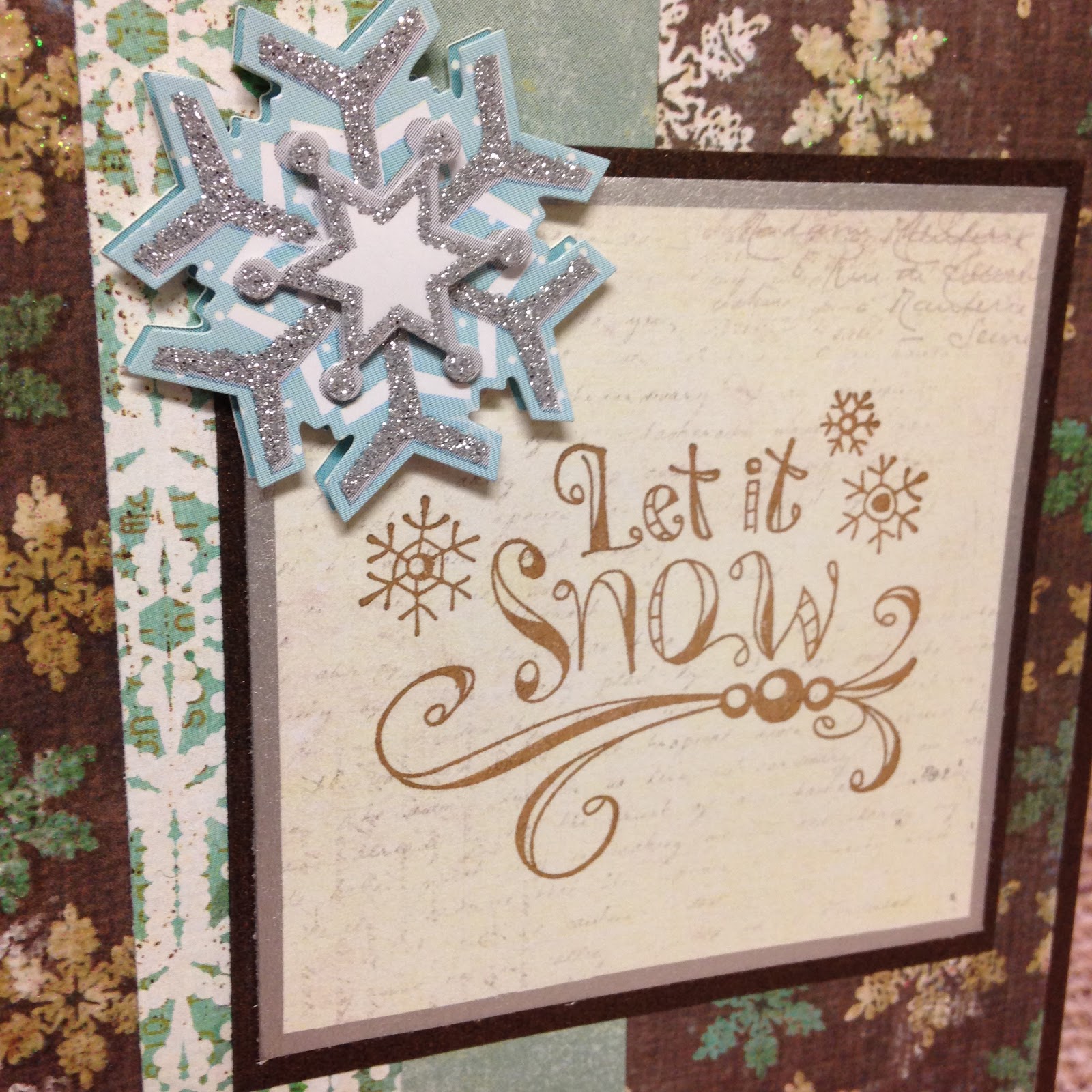 SewPaperPaint: Simple Snowflake Christmas Cards