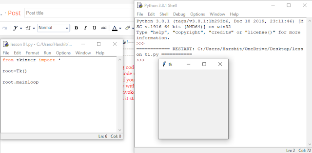 Learning Basics Of Python's Tkinter Library: Introduction to Tkinter