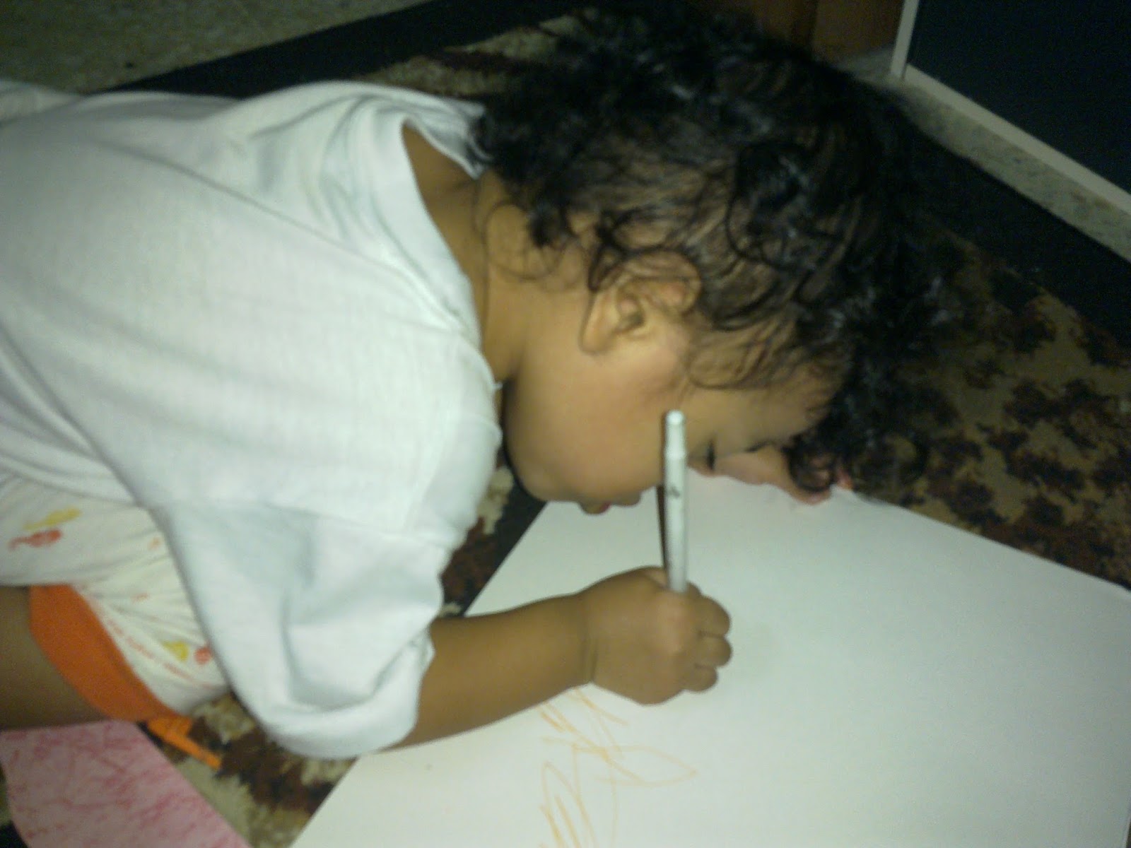 Coretan Ida Kamilia Mudzakir: Homeschool | Aktiviti conteng