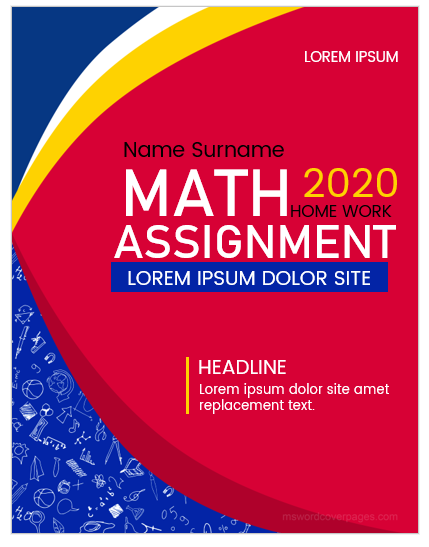 11 Awesome University Assignment Cover Pages | ISLM RU