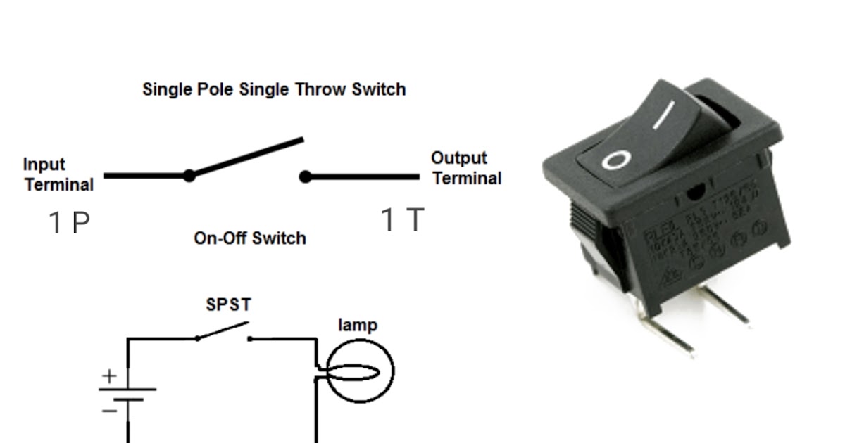Single Pole, Single Throw (SPST) Switch