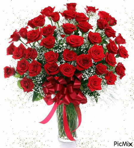 GIFS ANIMADOS: ramo de flores