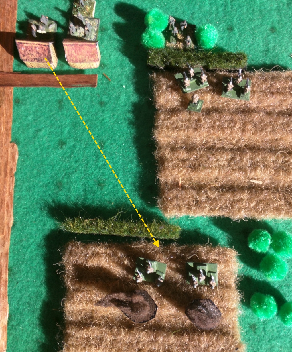 Shaun's Wargaming with Miniatures: WW2 6mm gaming on a 24cmx24cm ...