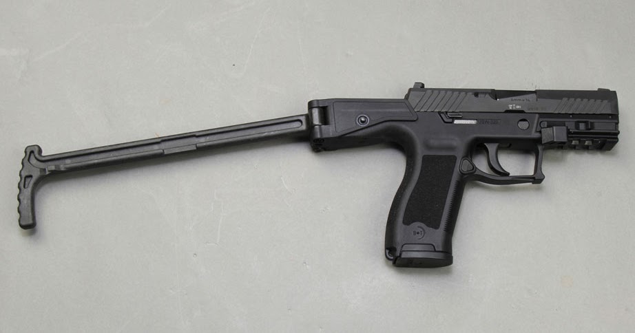 Feuerkampf und Taktik: Kunststoffgriffchassis USW-320 von B&T