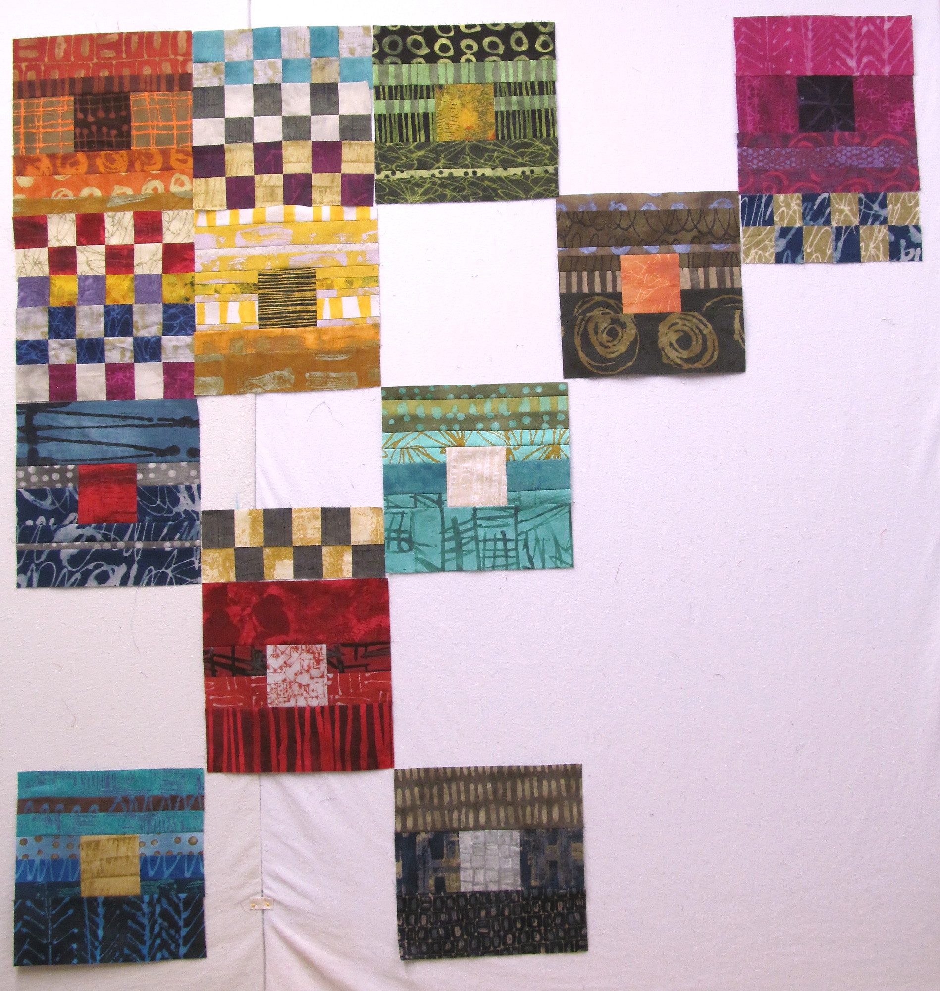 Exuberant Color : Working on Gridlock.............