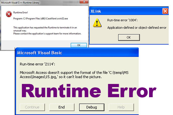 Jenis-jenis Runtime Error Pada Visual Basic dan Penanganannya