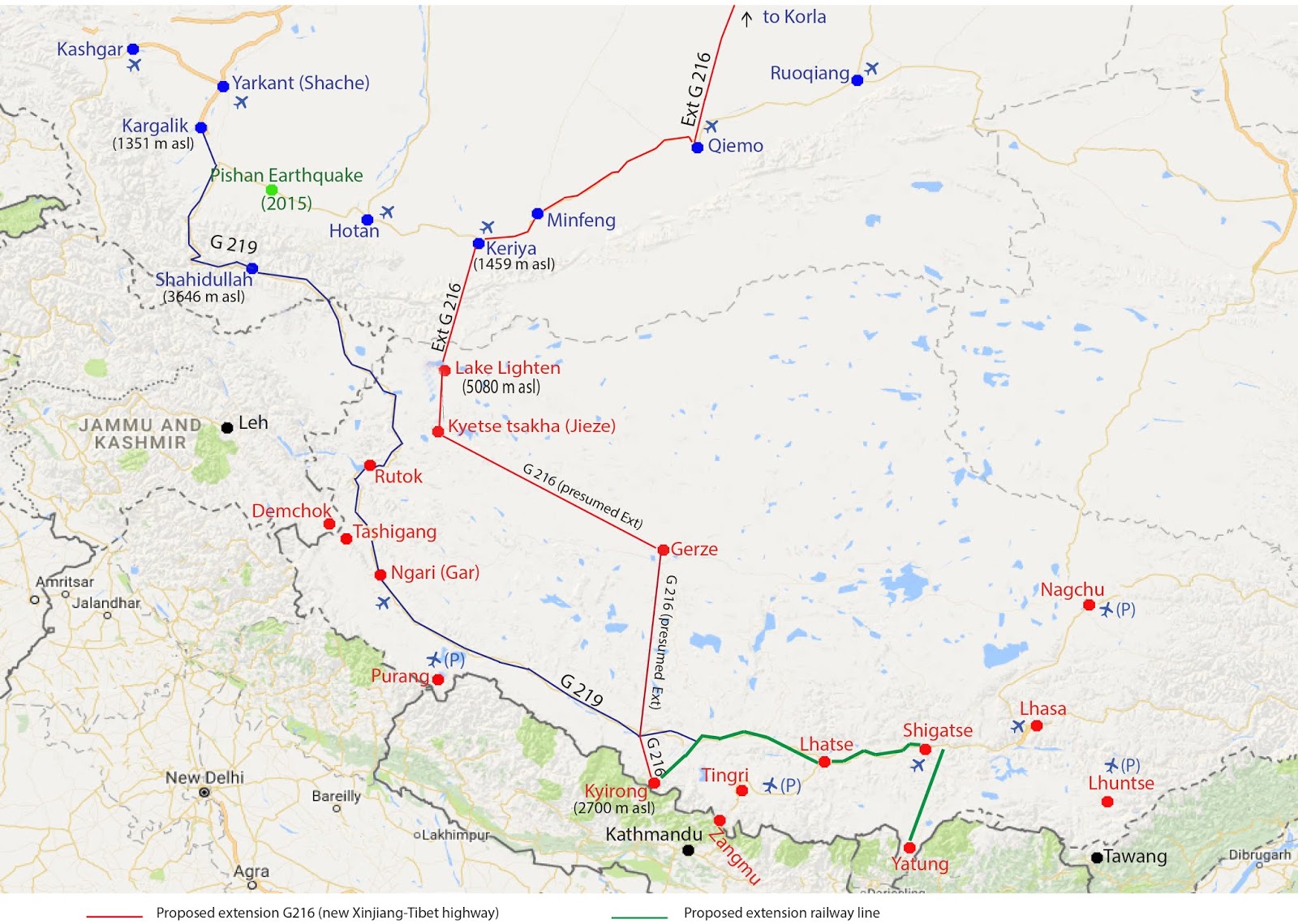 Claude Arpi's Blog: A new Xinjiang-Tibet-Nepal Highway?