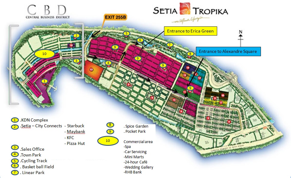 HOMESTAY @ JOHORE BAHRU (SETIA TROPIKA): LOCATION & MAPS