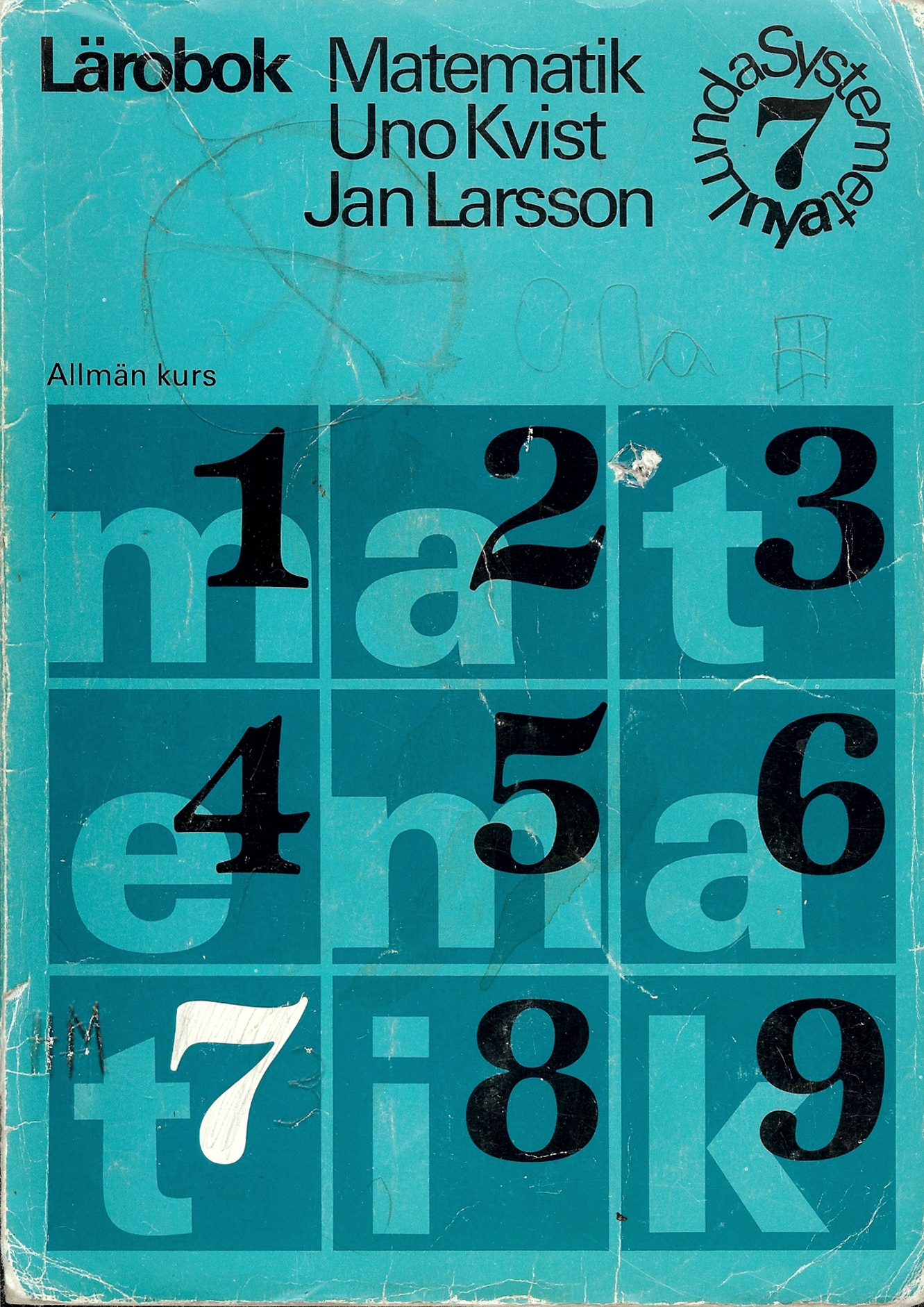 Nostalgorama: Mattebok och skrivbok i matte från 1980-talet