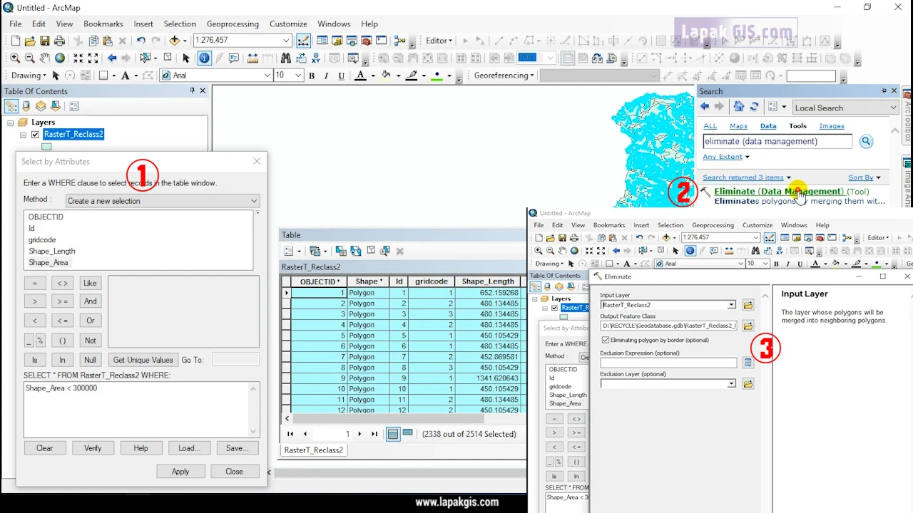 Membuat Kemiringan Lereng (Slope) berdasarkan Garis Kontur Lengkap ...