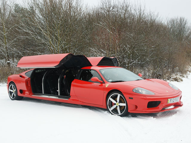 MODIFIED CARS: RED FERRARI LEMO