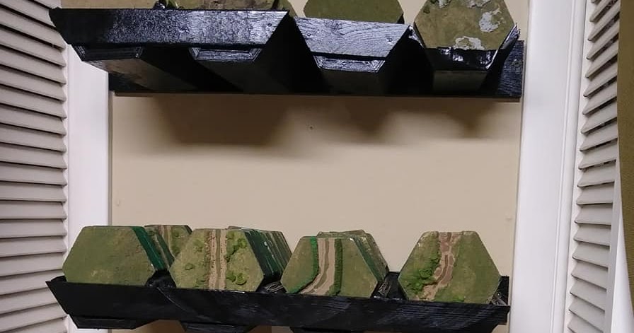 Adventures with Gun, Sabre & Horse: GHQ Hex Storage System