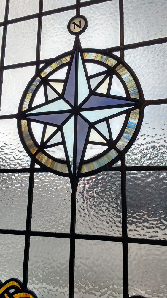 Apollo Stained Glass: Nautical theme