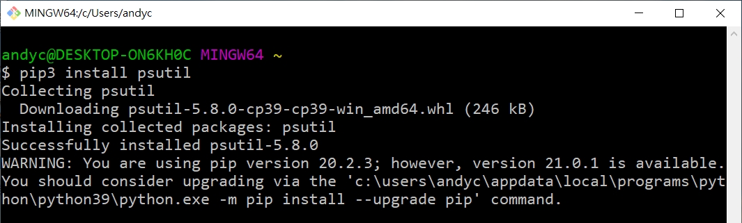 Python 系統程式模組簡介