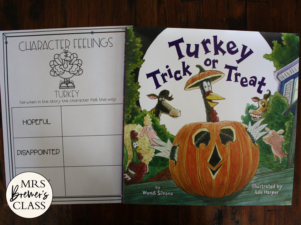 Turkey Trick or Treat | Book Activities | Mrs. Bremer's Class