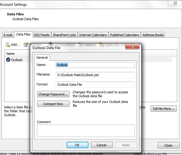 How to Reduce Microsoft Outlook Data file size